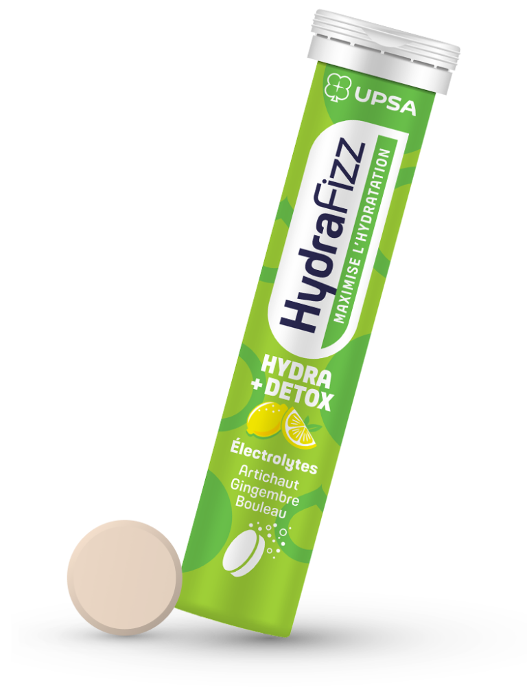 Découvrez les comprimés Hydrafizz by UPSA